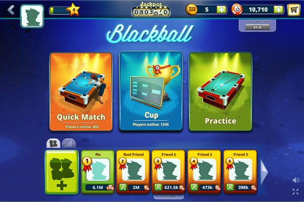 Blackball Pool - find the rules and play online for free on GameDesire